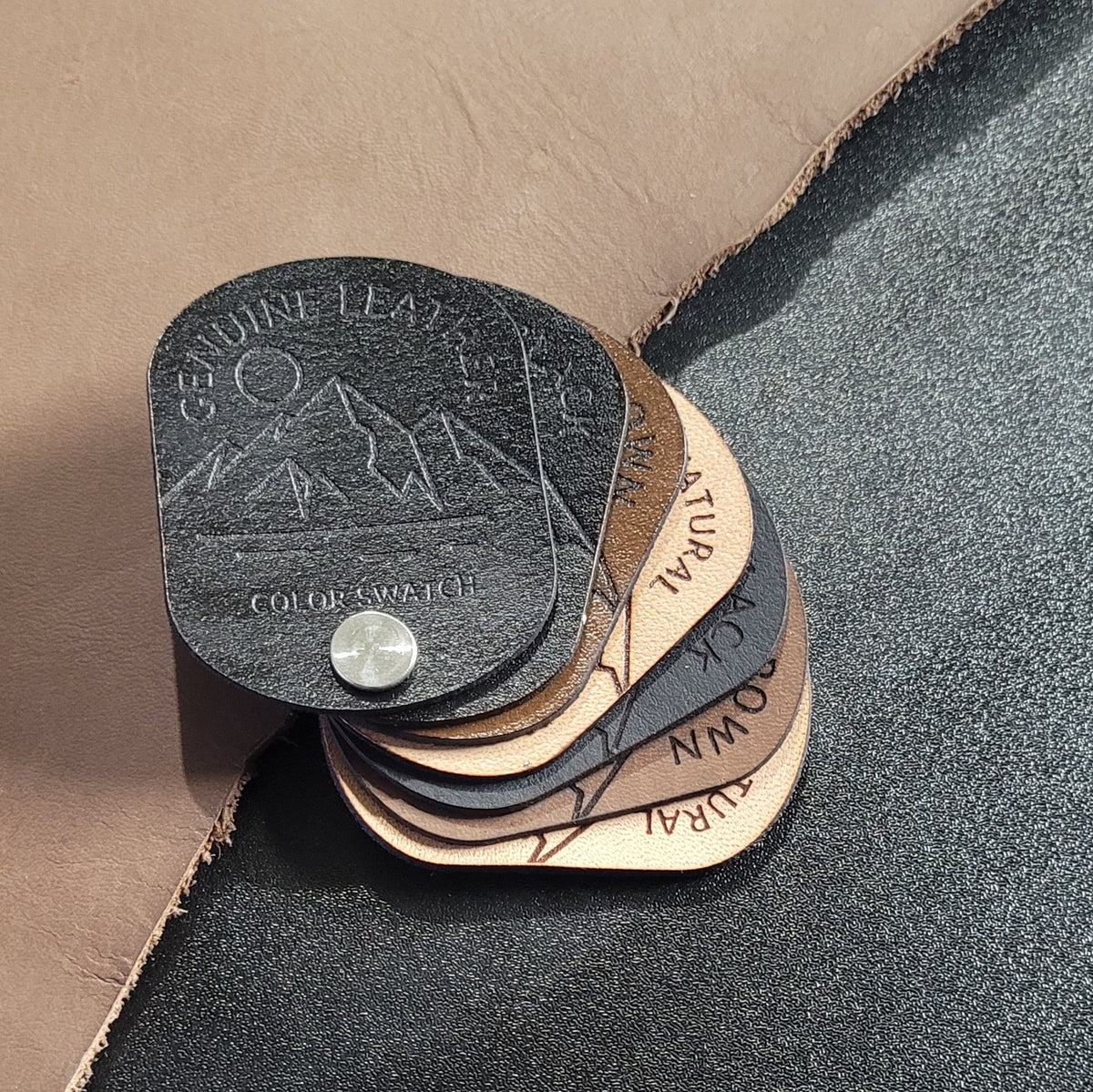 Color swatch - Genuine leather – Patch 4 Hats
