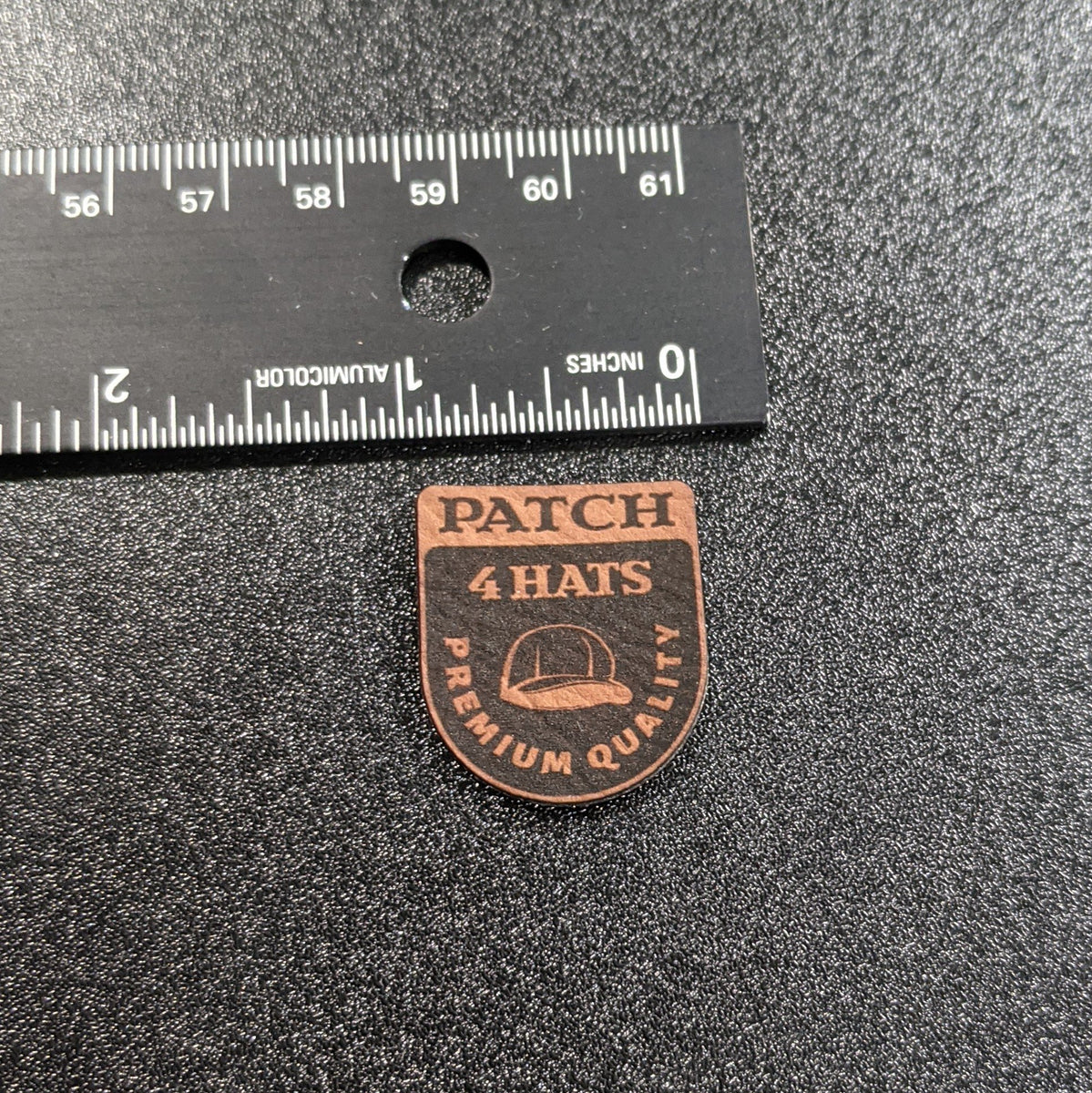 Extra Small engraved patches - Sew on – Patch 4 Hats